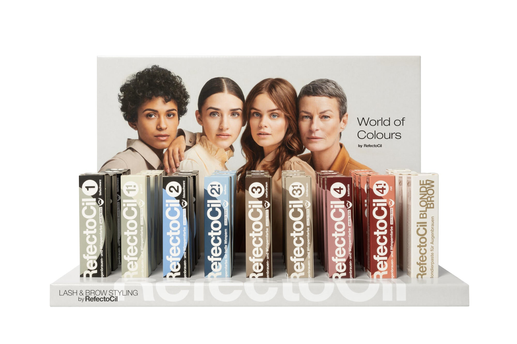 RefectoCil Cream Hair Dye Display